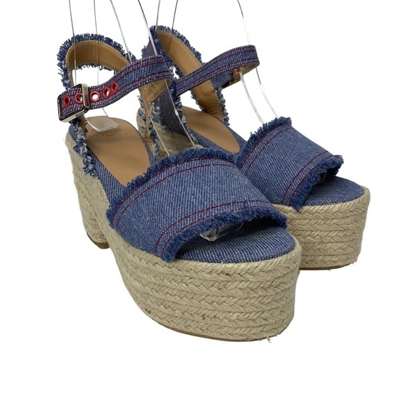 Castaner | Shoes | Castaner Xena Platform Espadrilles Denim 65 | Poshmark